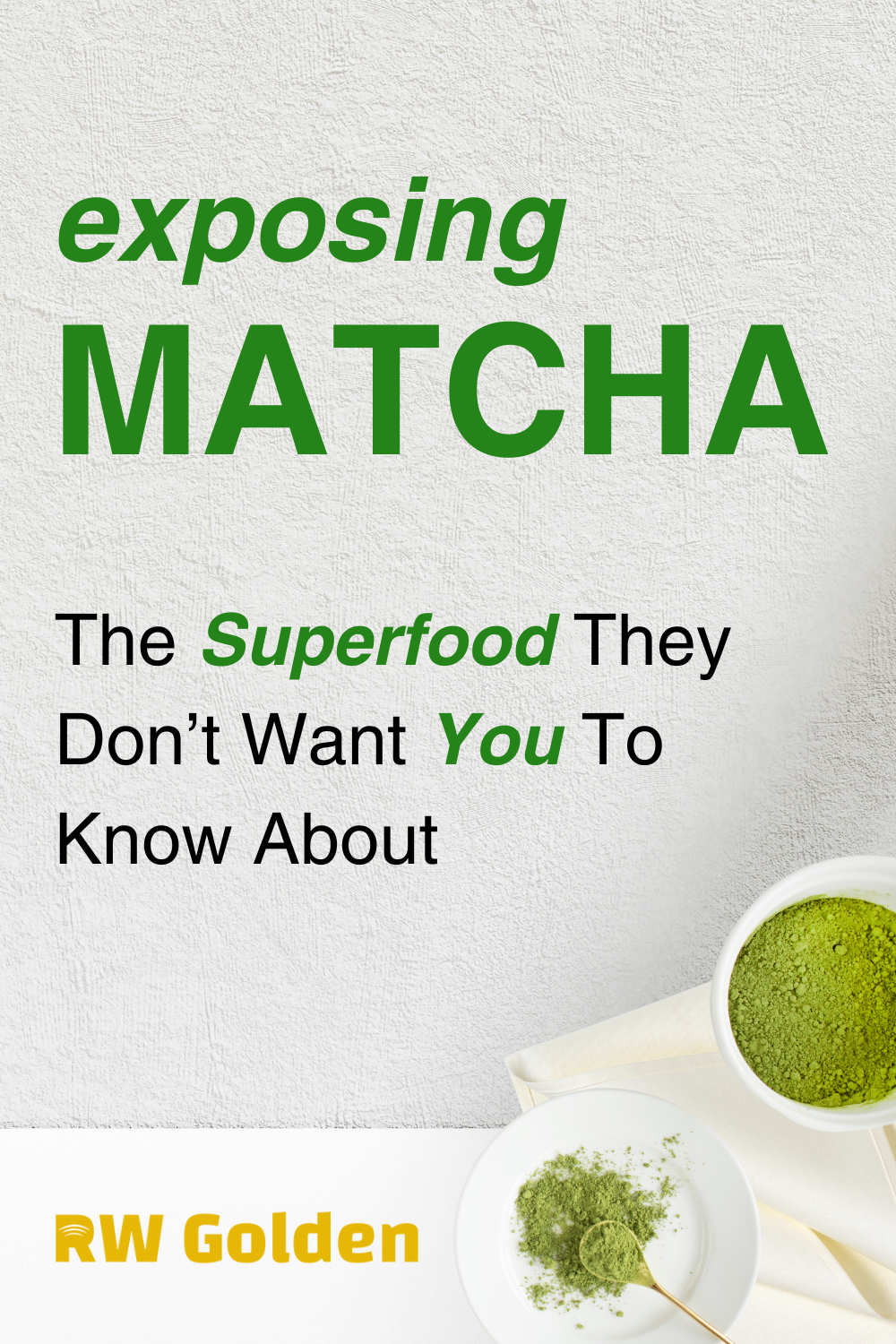 Matcha Colors – And What They Represent - RW Golden Matcha